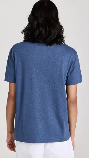 Polo Ralph Lauren Classic Fit Pocket Tee - Derby Blue Heather