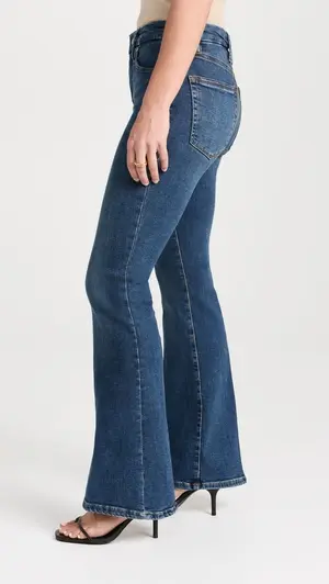 Good American Petite Flare Jeans