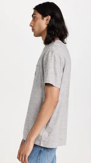 Polo Ralph Lauren Classic Fit Pocket Tee - Heather Grey