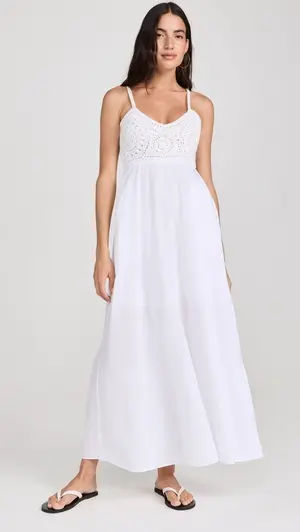 Playa Lucila Maxi Dress - White