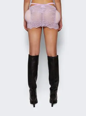 JEAN PAUL GAULTIER Lace Mini Skirt