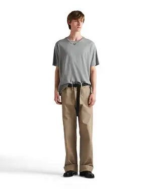 Prada Cotton T-hirt - Grey