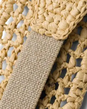Prada Crochet Hairband - Neutral