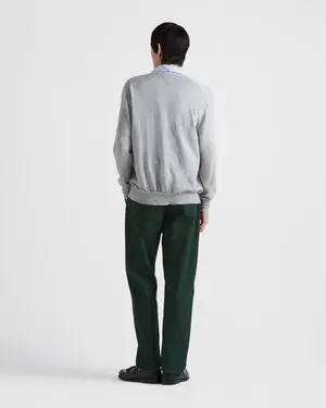 Prada Poplin Pants - Billiard Green