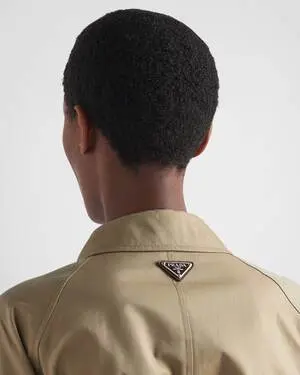 Prada Single-breasted Cotton Twill Trench Coat
