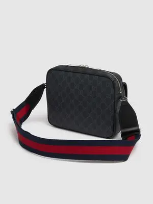 Gucci Gg Black Crossbody Bag - Black