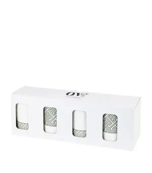 O.W.LONDON Set Of 4 Maze Mugs - Green