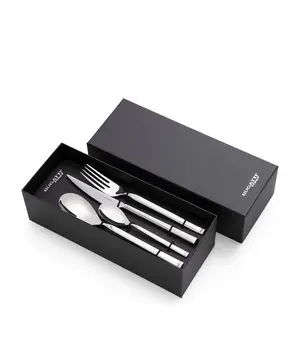 BUGATTI Puro Stainless Steel 24-piece Cutlery Set - Metallic