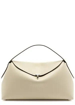TOTEME T-lock Top Handle Bag - White