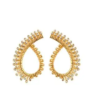 Joanna Laura Constantine Twisted -plated Drop Earrings