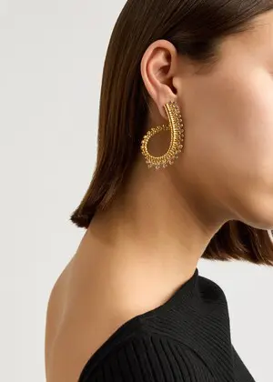 Joanna Laura Constantine Twisted -plated Drop Earrings