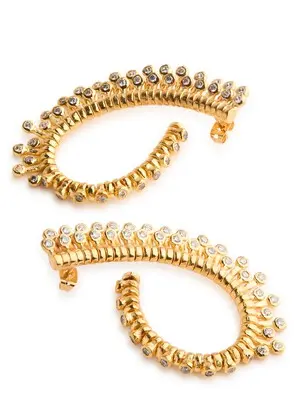 Joanna Laura Constantine Twisted -plated Drop Earrings