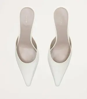 THE ROW Cybil Heeled Mules 55