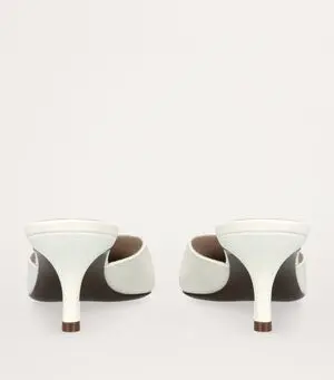 THE ROW Cybil Heeled Mules 55