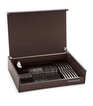 BUGATTI Riviera Stainless Steel 49-piece Cutlery Set - Metallic