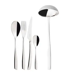 BUGATTI Riviera Stainless Steel 49-piece Cutlery Set