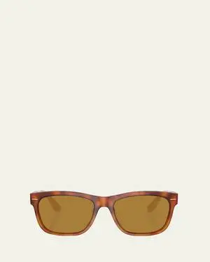 Brunello Cucinelli Two-tone Square Sunglasses