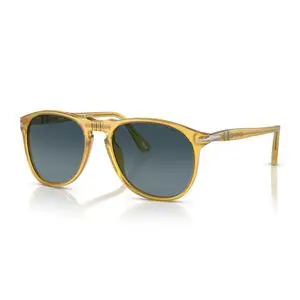 Persol Tortoiseshell Round Frame Sunglasses 204/s3 Yellow