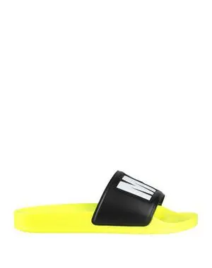 MSGM MSGM Two-Tone Pool Slides Yellow