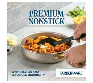 FARBERWARE Radiant Nonstick Saute Pan With Lid, 2.75 Quart