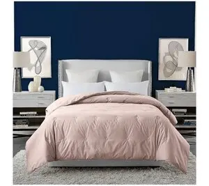 ROYAL VELVET Tufted Down Alternative Comforter- Blush King - One-color