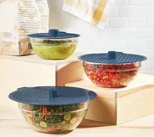 ZAKARIAN BY DASH 3pc Stacking Silicone Lids
