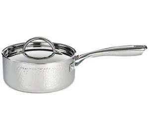 BERGHOFF Vintage Tri-ply 18/10 Ss 7' Saucepan 2 Qt., Hammered - One-color