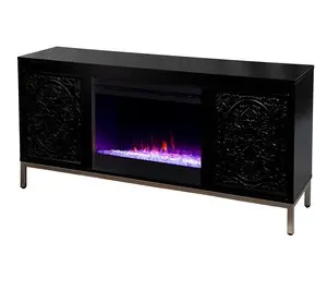 SEI FURNITURE Winsterly Color Changing Fireplac E Media Console - One-color
