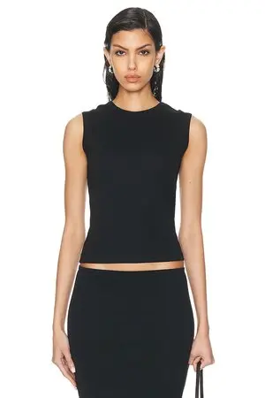 FLORE FLORE Esme Tank Top - Black
