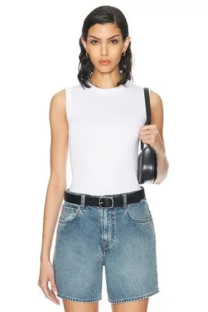 FLORE FLORE Esme Tank Top - White