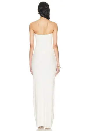 Eterne Tube Maxi Dress - Cream