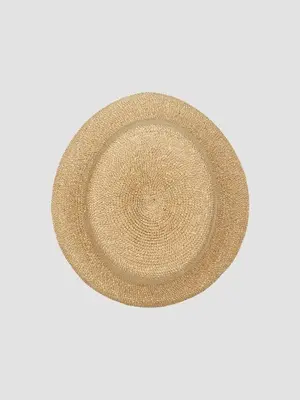 Saint Laurent Maglina Straw Bucket Hat