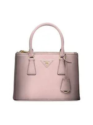 Prada Women's Small Galleria Ombré Saffiano Leather Bag - Blue Pink