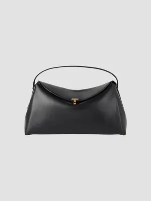 TOTEME T-lock Top Handle Bag - Black