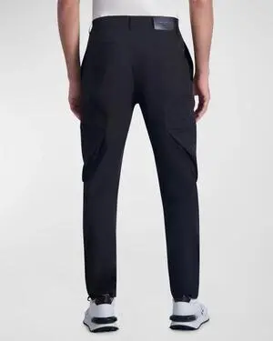 Karl Lagerfeld Paris Stretch Nylon Cargo Trousers