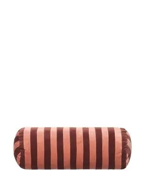 CHRISTINA LUNDSTEEN Bolster Stripe Velvet Cushion