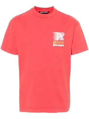 Palm Angels Short Sleeve T-shirts For Women