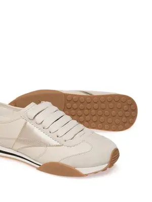 Bally Sussex Leather Sneakers - Neutrals