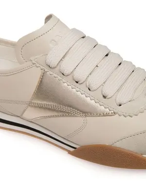 Bally Sussex Leather Sneakers - Neutrals