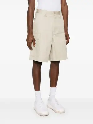 Closed Cotton Cargo Shorts