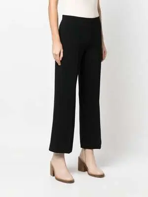 Max Mara Cropped Pintuck-detail Trousers