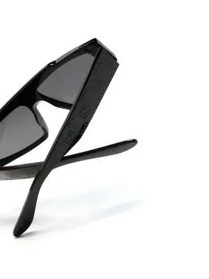 Gucci Gg Supreme Geometric-frame Sunglasses