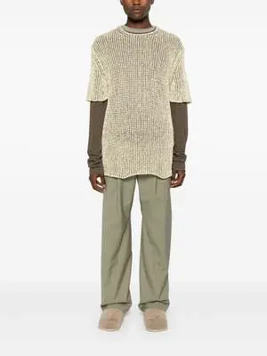 JIL SANDER Open-knit T-shirt