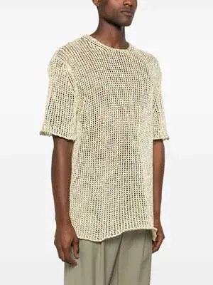 JIL SANDER Open-knit T-shirt