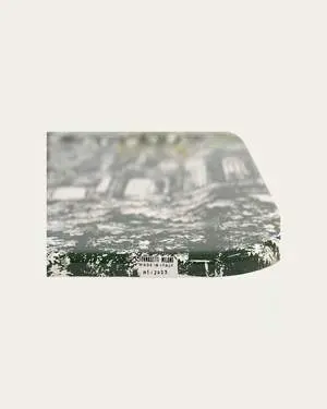 FORNASETTI Tray 48x60cm Giardino Settecentesco Green Ivory