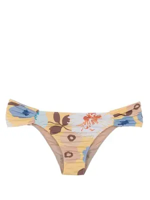CLUBE BOSSA Clube Bossa Ricy Floral-print Bikini Bottoms Multicolour