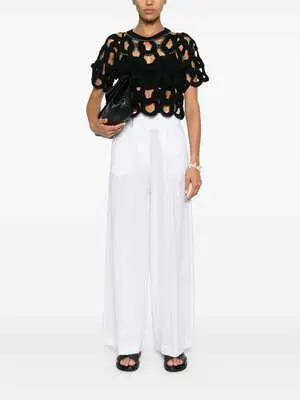 Peserico High-waisted Palazzo Pants