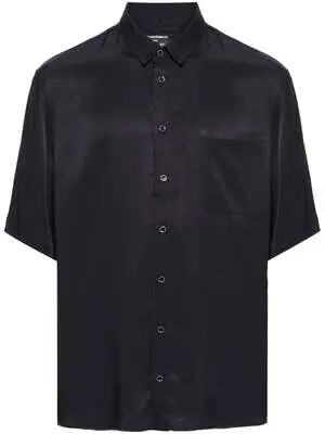Patrizia Pepe Short-sleeve Textured Shirt
