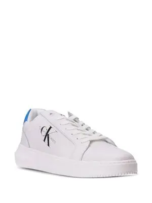 Calvin Klein Leather Logo Sneakers