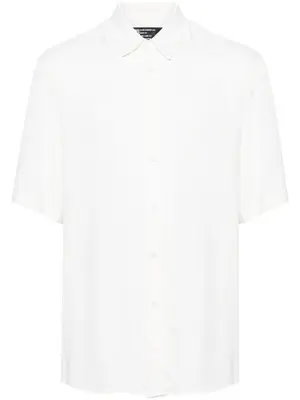 Patrizia Pepe Classic-collar Twill Shirt